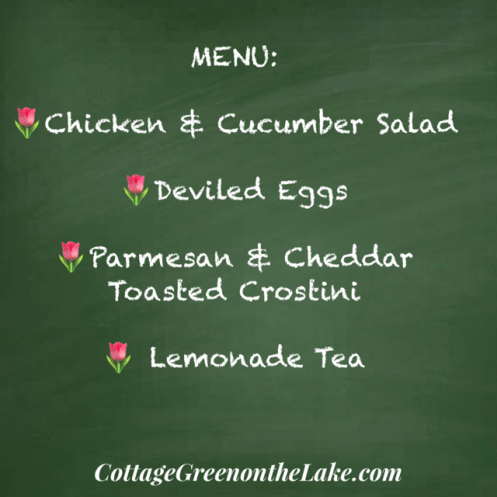 Lakeside Spring Picnic and Recipe for Chicken and Cucumber Salad ...